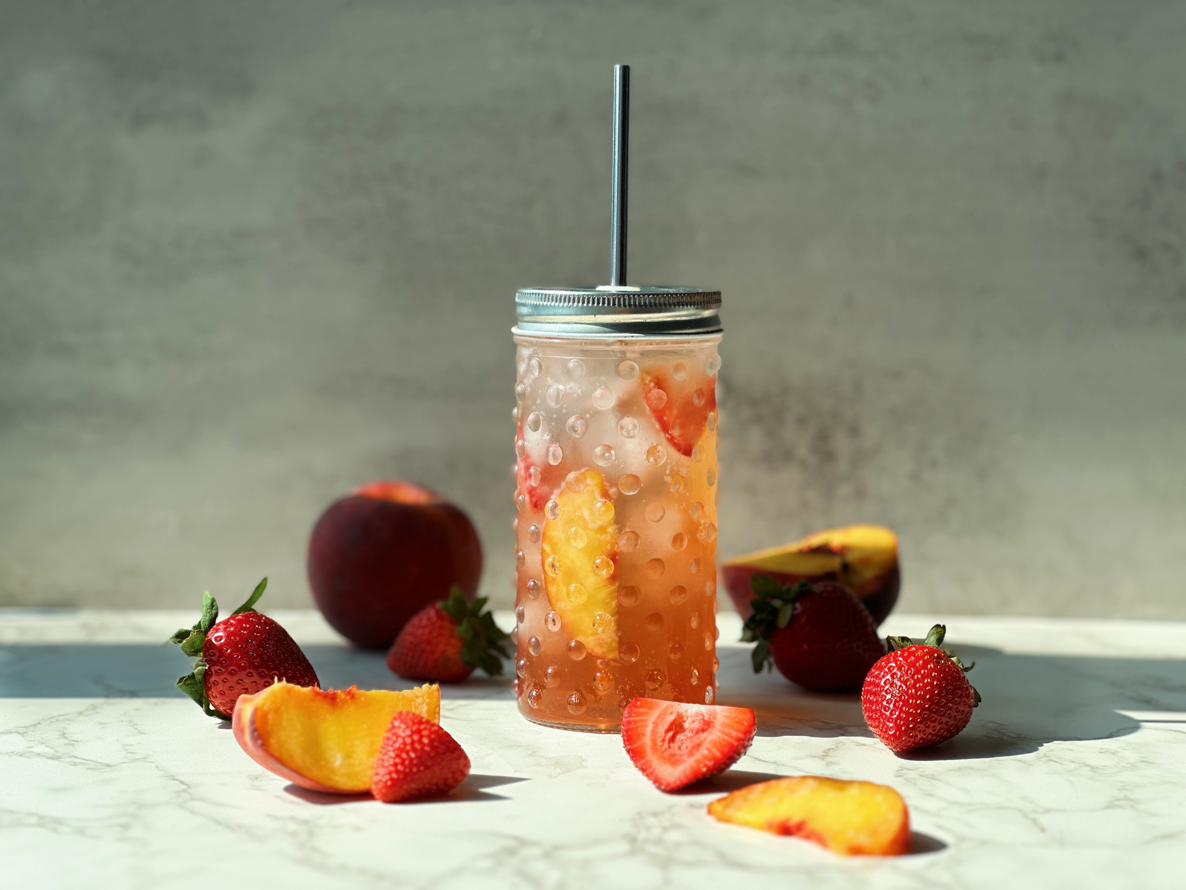 Strawberry Peach Soda – Soda Sense